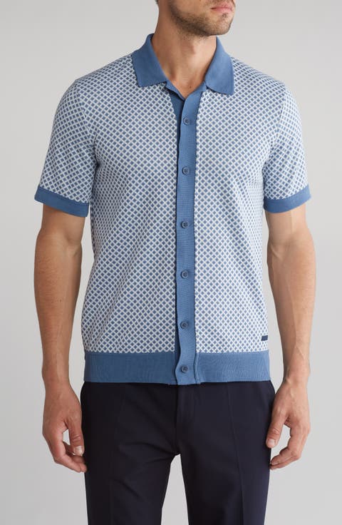 Men's Knit Button Up Shirts | Nordstrom Rack