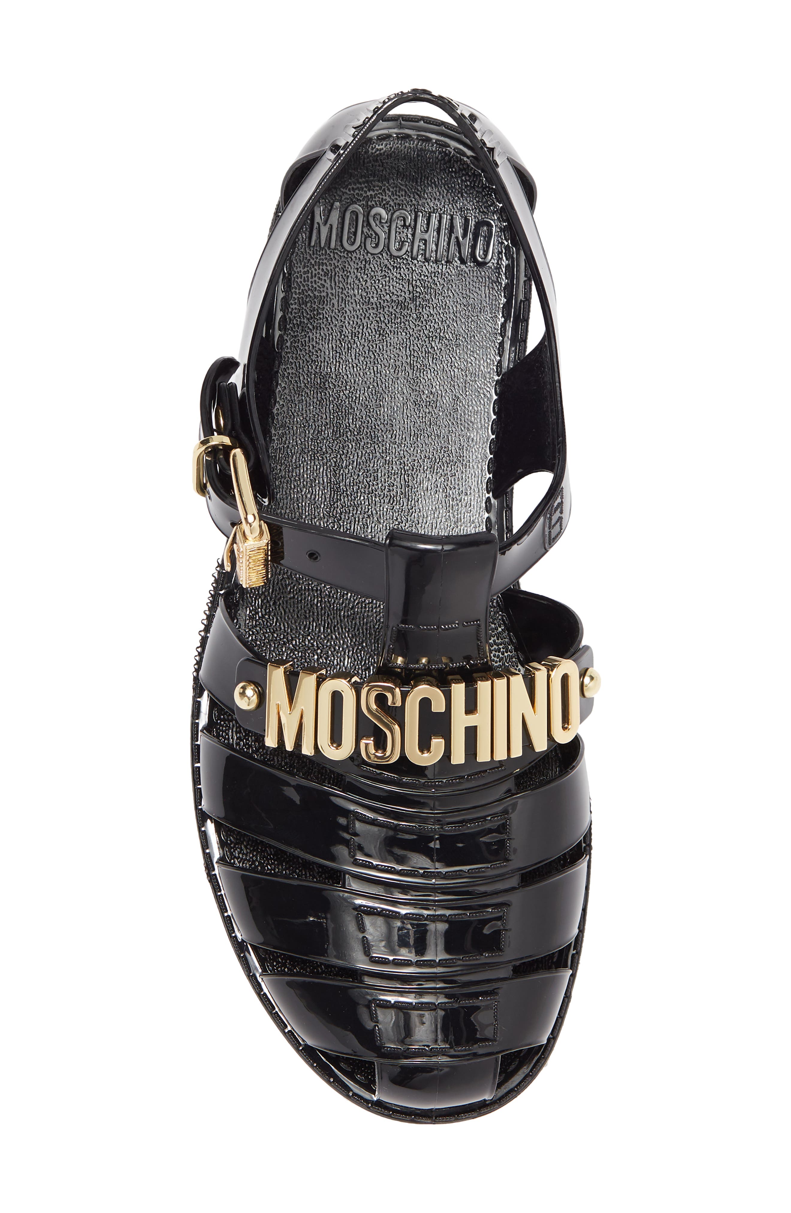 Moschino Logo Jelly Fisherman Sandal (Women) | Nordstromrack