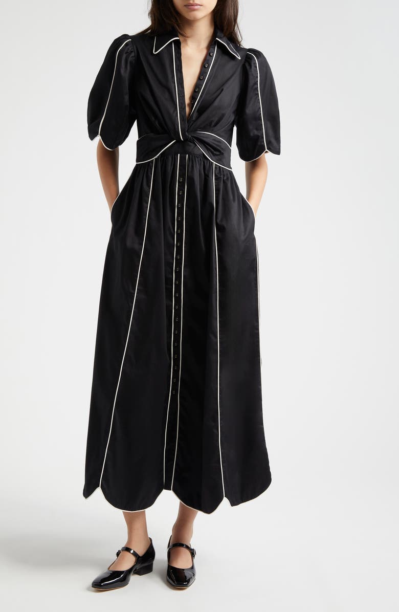 FARM Rio Tie Belt Shirtdress | Nordstromrack