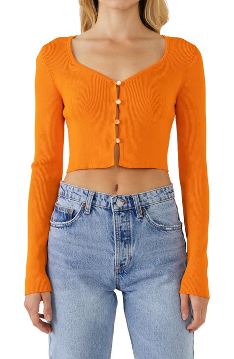 Women's Orange Sweaters | Nordstrom