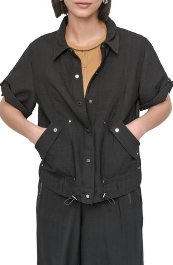 DKNY Roll Tab Jacket | Nordstrom