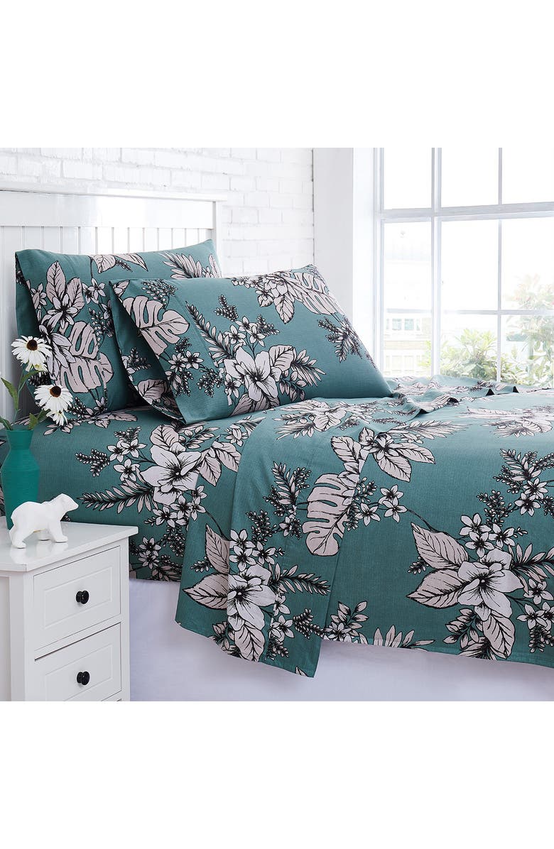 SOUTHSHORE FINE LINENS Premium Collection Floral 300 Thread Count Sheet ...