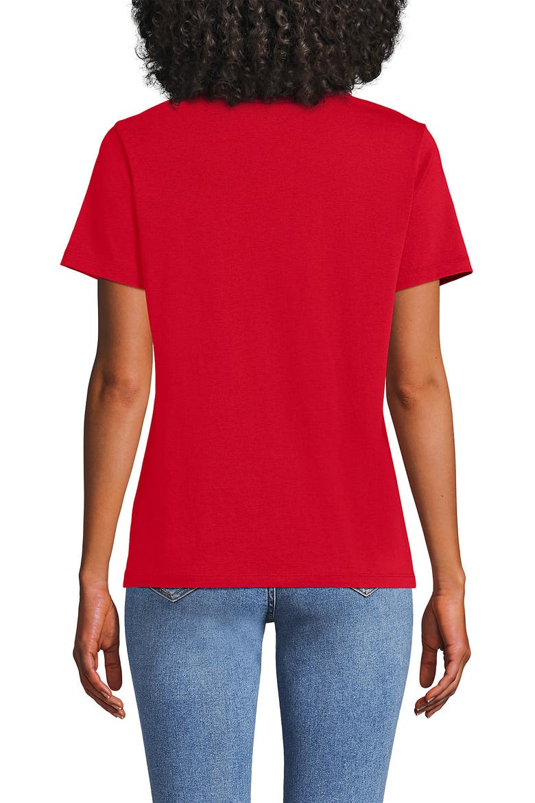 Supima Cotton V-Neck T-Shirt (Women) | Nordstrom