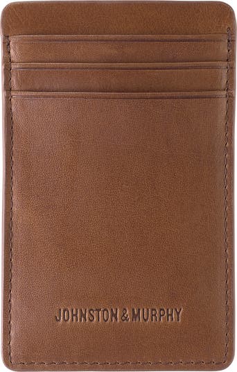 Johnston & Murphy Leather Money Clip Card Case | Nordstromrack