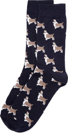 Topman Corgi Pattern Socks | Nordstrom
