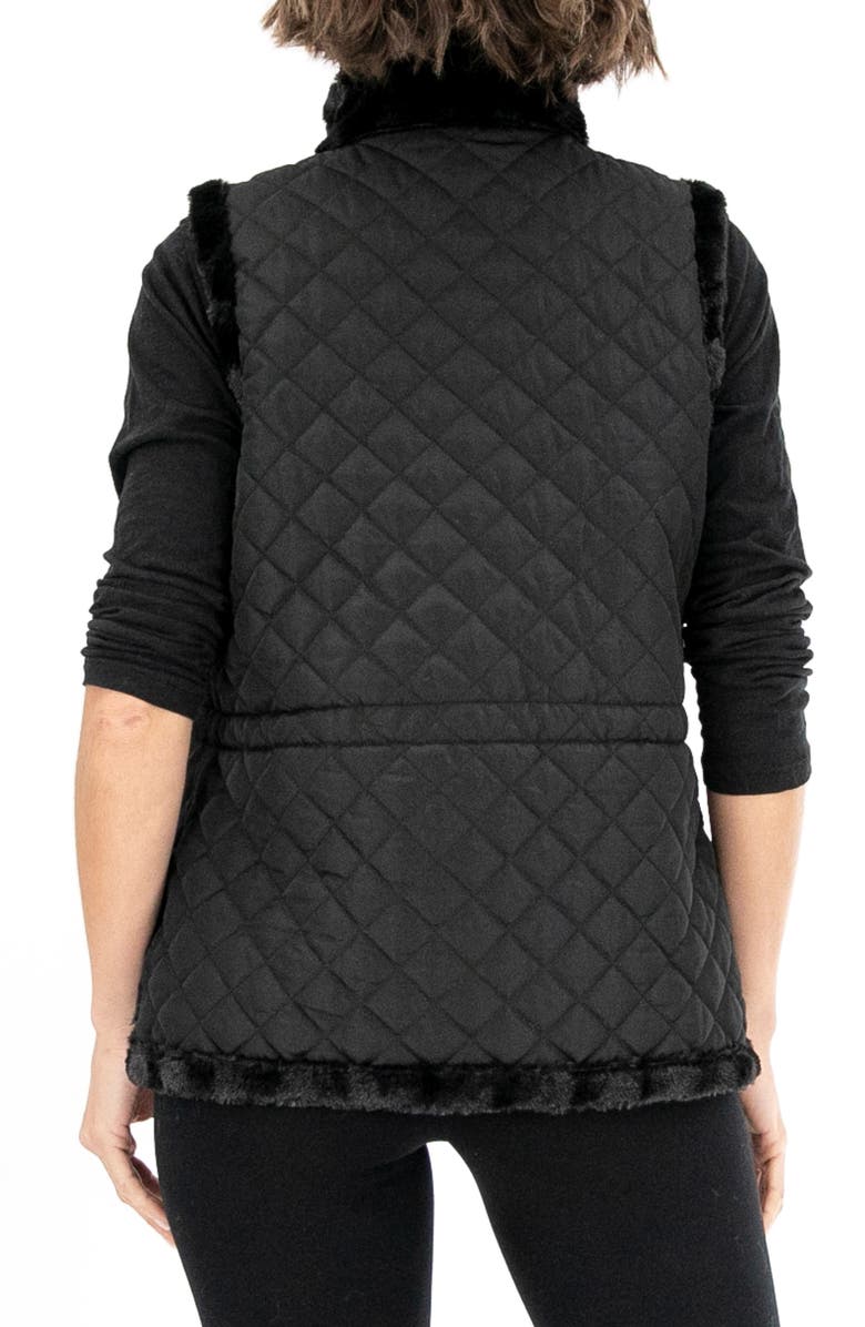 TEEZHER Reversible Faux Fur Vest | Nordstromrack