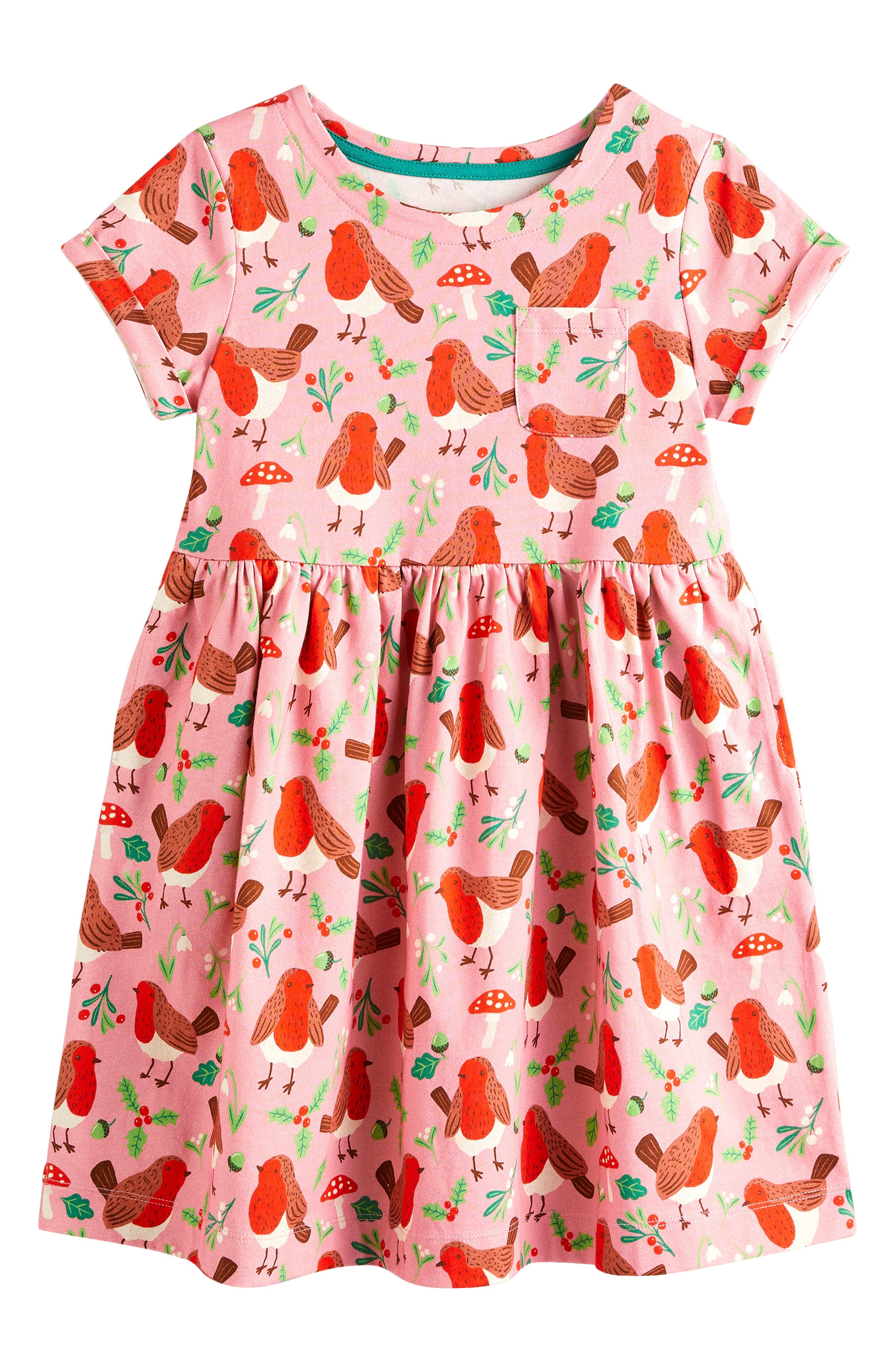 Mini Boden Kids' Print Cotton Jersey Dress | Nordstromrack