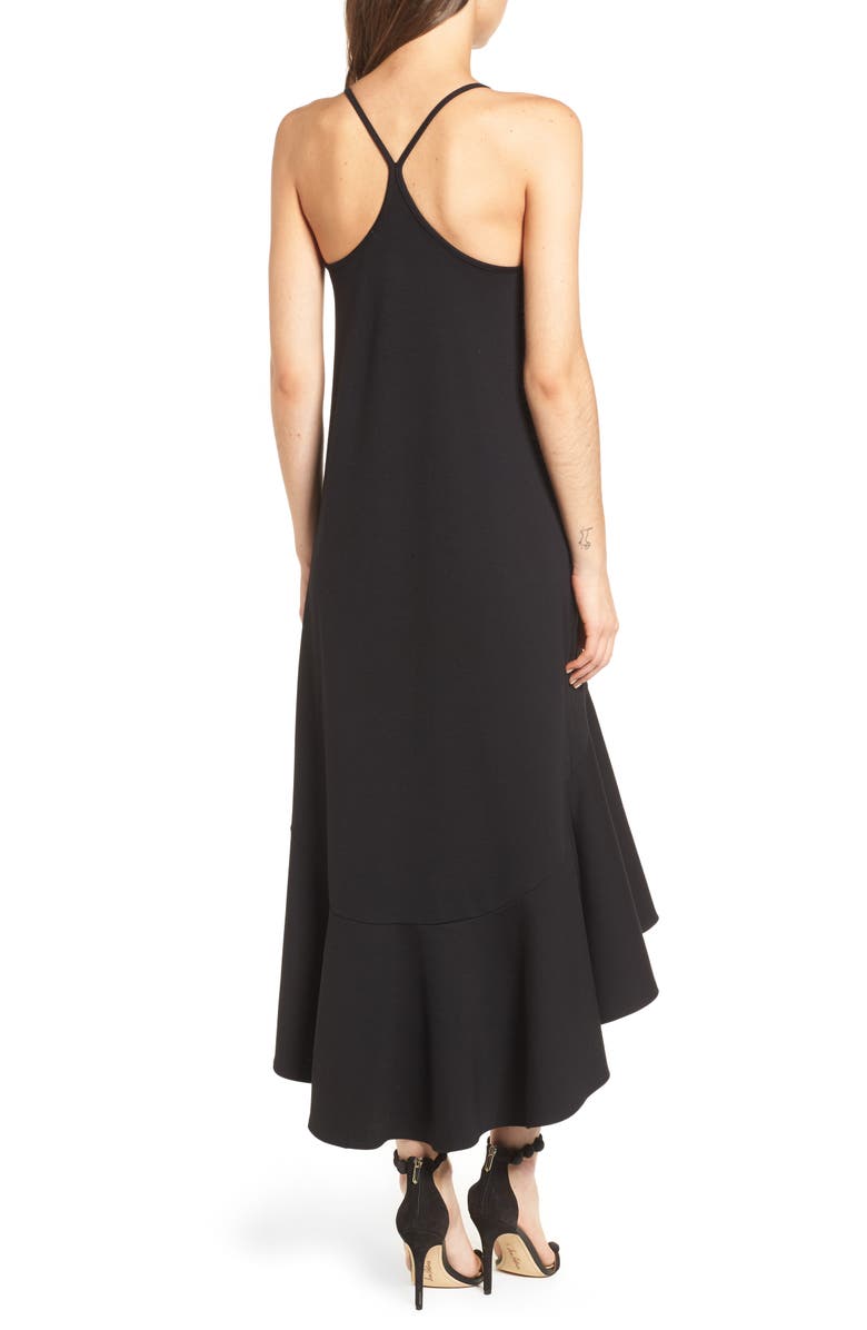 Leith Ruffle Midi Dress | Nordstromrack