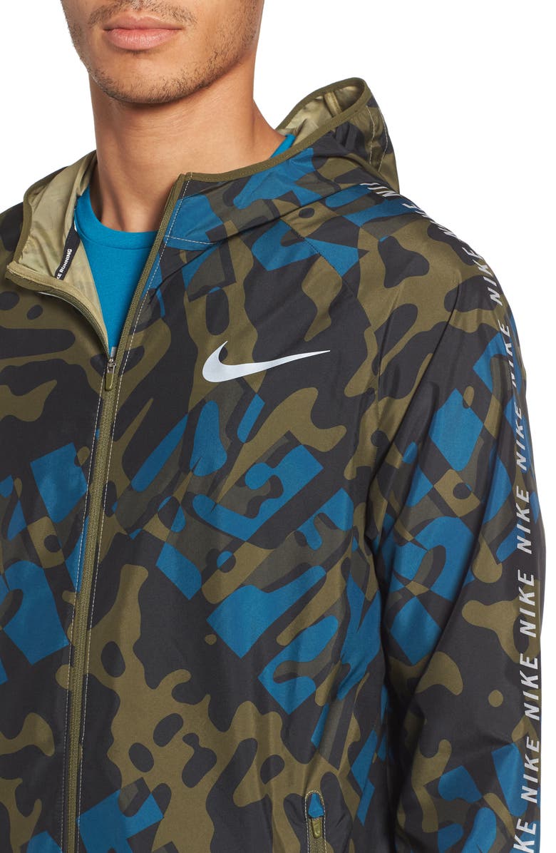 Nike Essential Water Repellent Running Jacket | Nordstrom