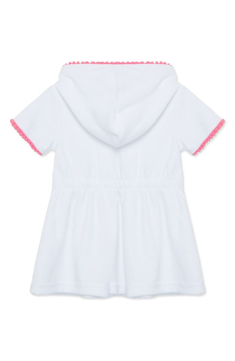 Little Me Zip Hooded Cover-Up Dress | Nordstromrack