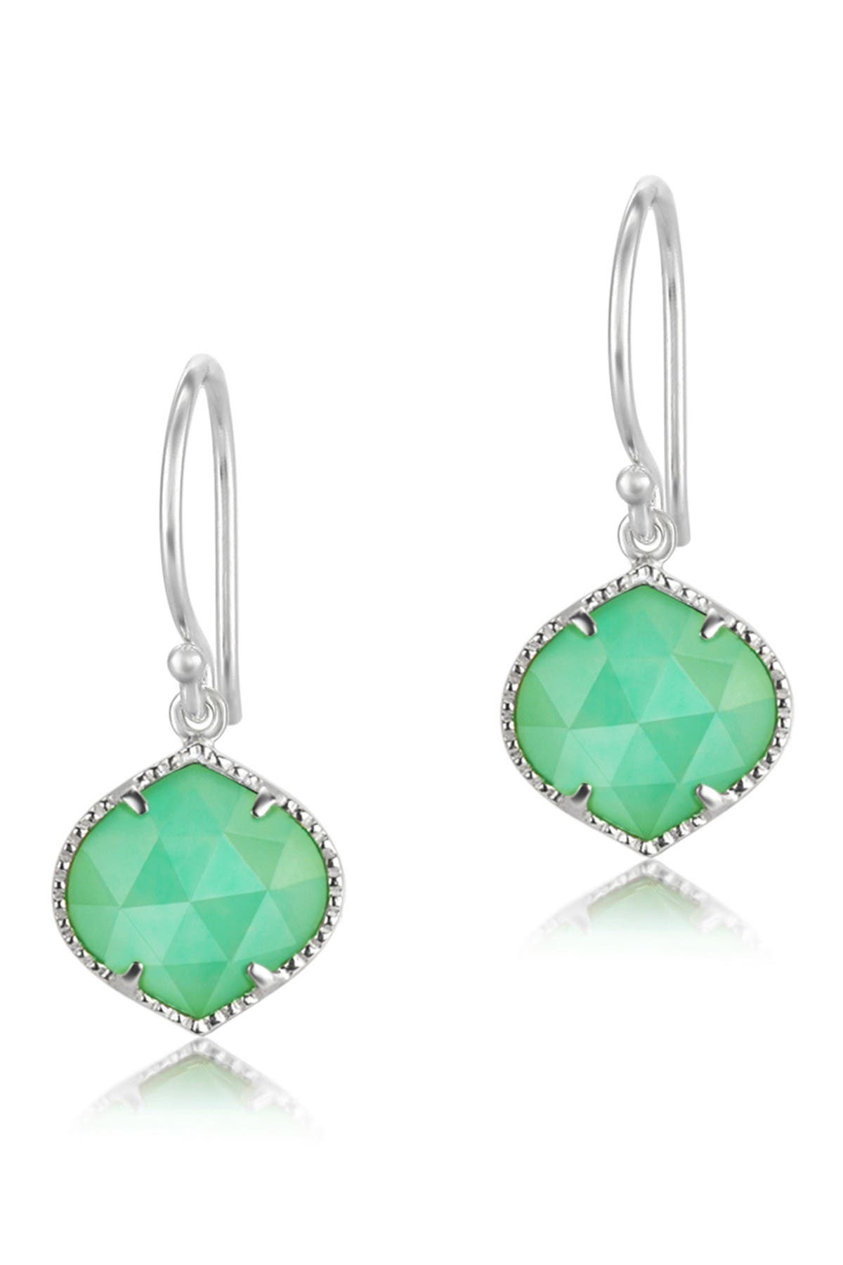 LEGEND AMRAPALI SILVER Sterling Silver Pallavi Mint Chrysoprase Drop ...
