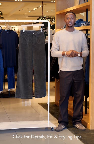 TravisMathew Everyday Patch Pocket Cotton Blend Corduroy Pants | Nordstrom