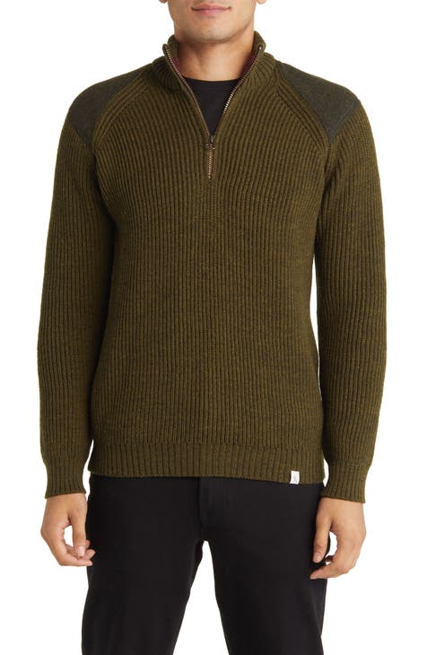 Men's 100% Wool Quarter Zip Sweaters | Nordstrom