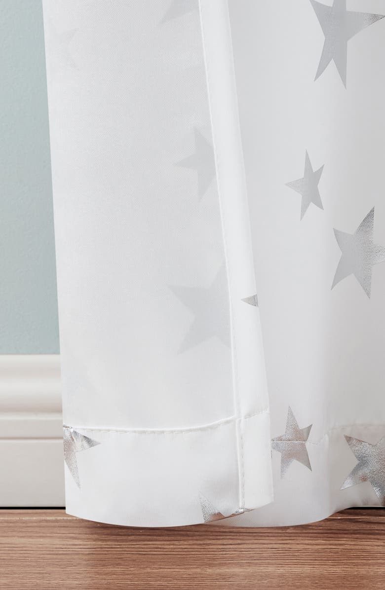 VCNY HOME Set of 2 Jacob Star Foil Panel Darkening Curtain Panels ...