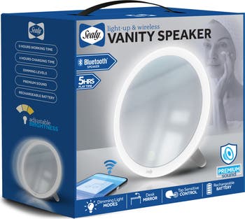 BYTECH Light Up & Wireless LED Vanity Mirror Speaker | Nordstromrack