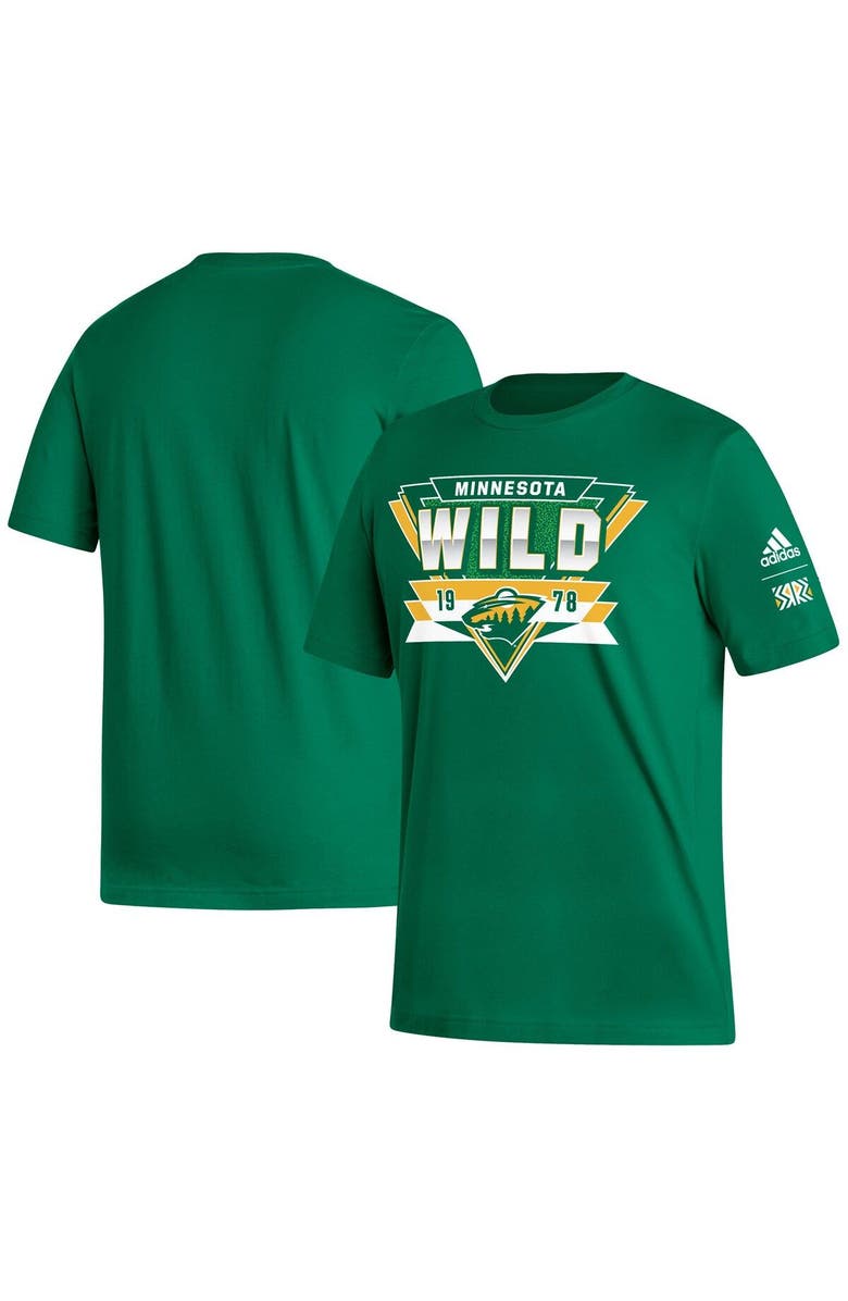 adidas Men's adidas Kelly Green Minnesota Wild Reverse Retro 2.0 Fresh ...