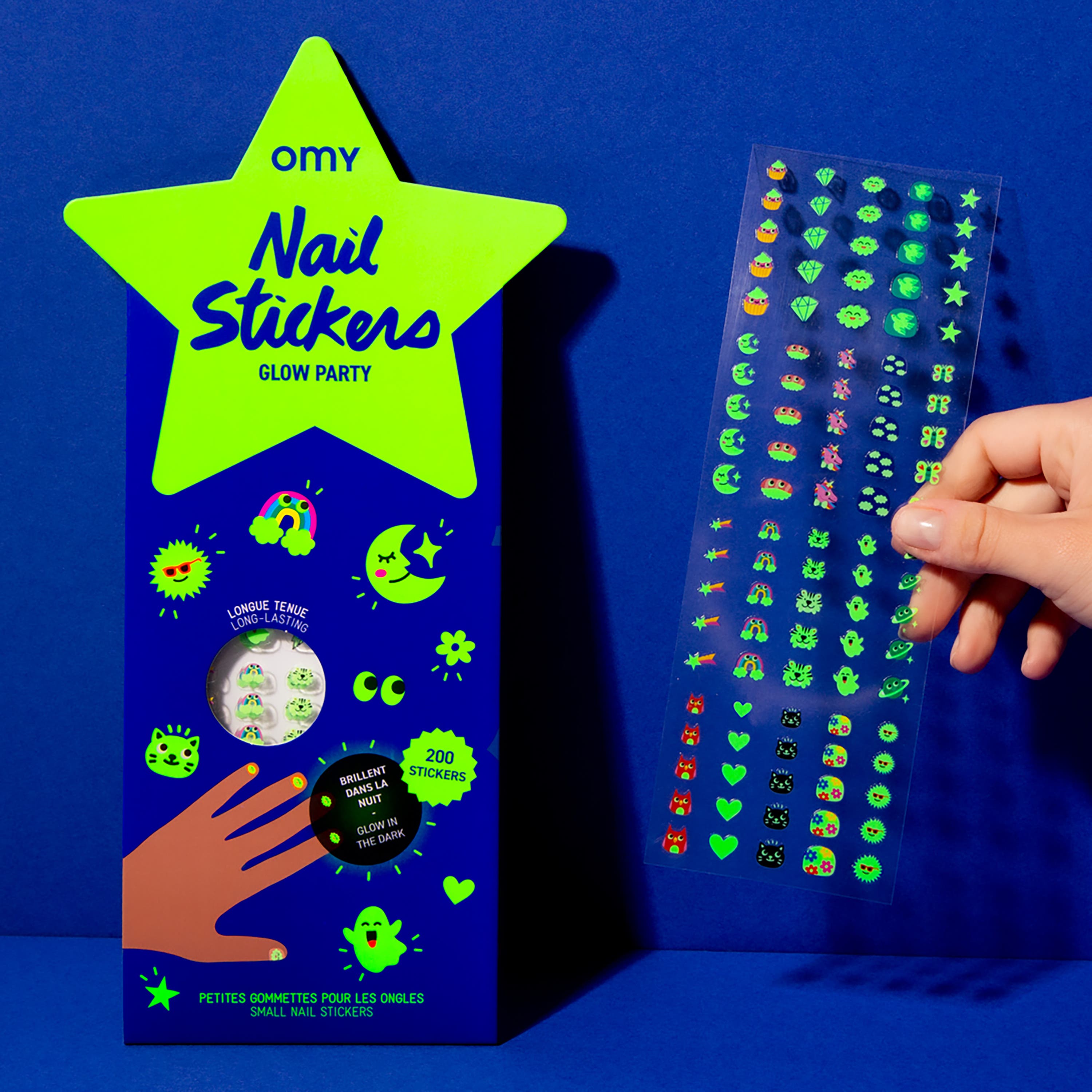 OMY Nail stickers glow in the dark | Nordstrom