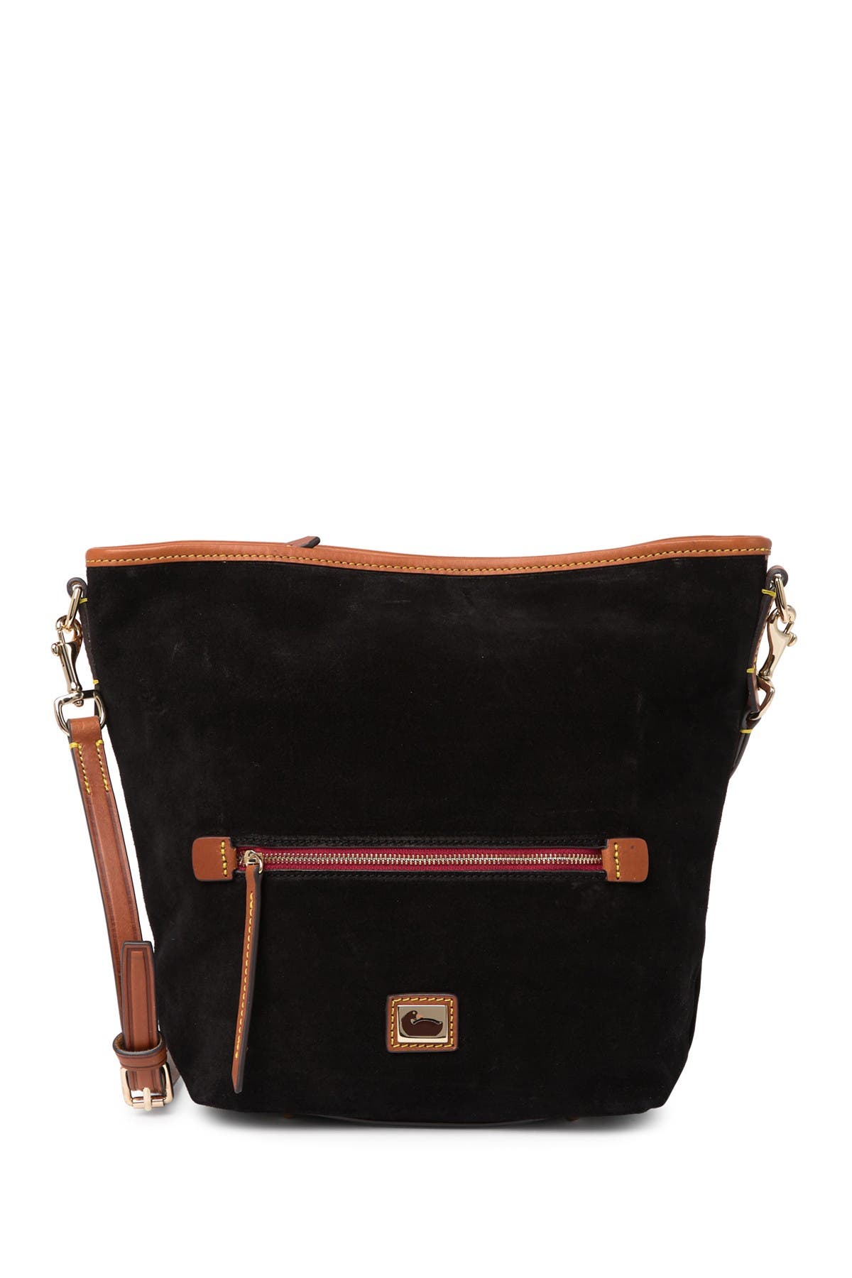 Dooney & Bourke Small Suede Hobo Crossbody Bag | Nordstromrack