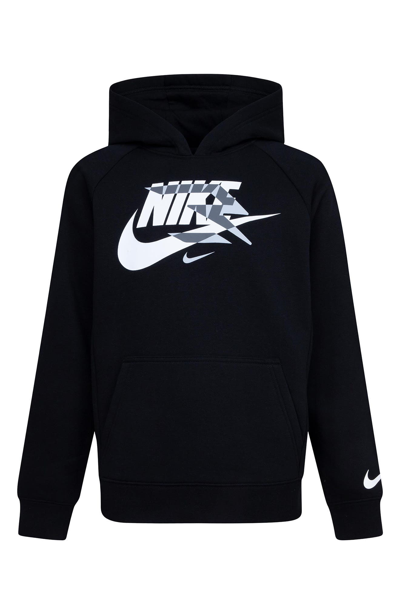 3 Brand Kids' Mashup Fleece Hoodie | Nordstromrack