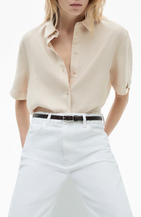 Women's Beige Blouses | Nordstrom