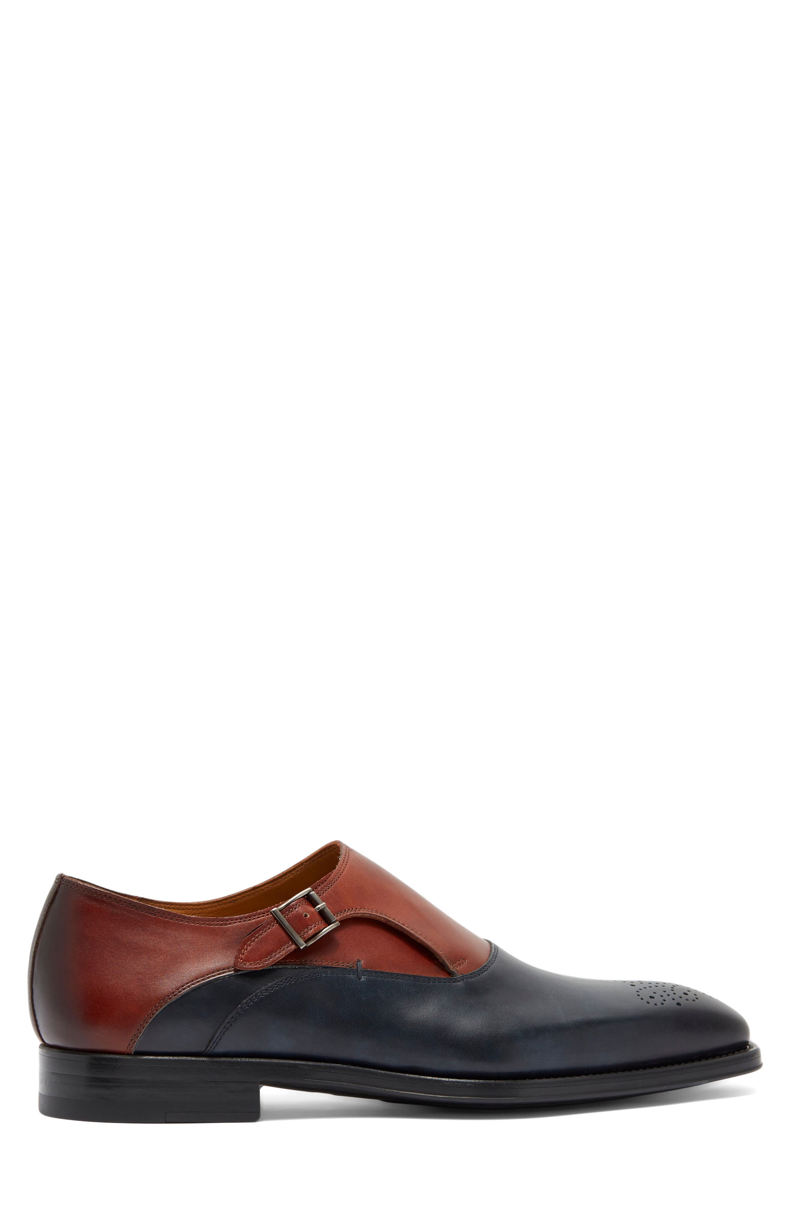 Magnanni Ress Two-Tone Monk Shoe (Men) | Nordstromrack
