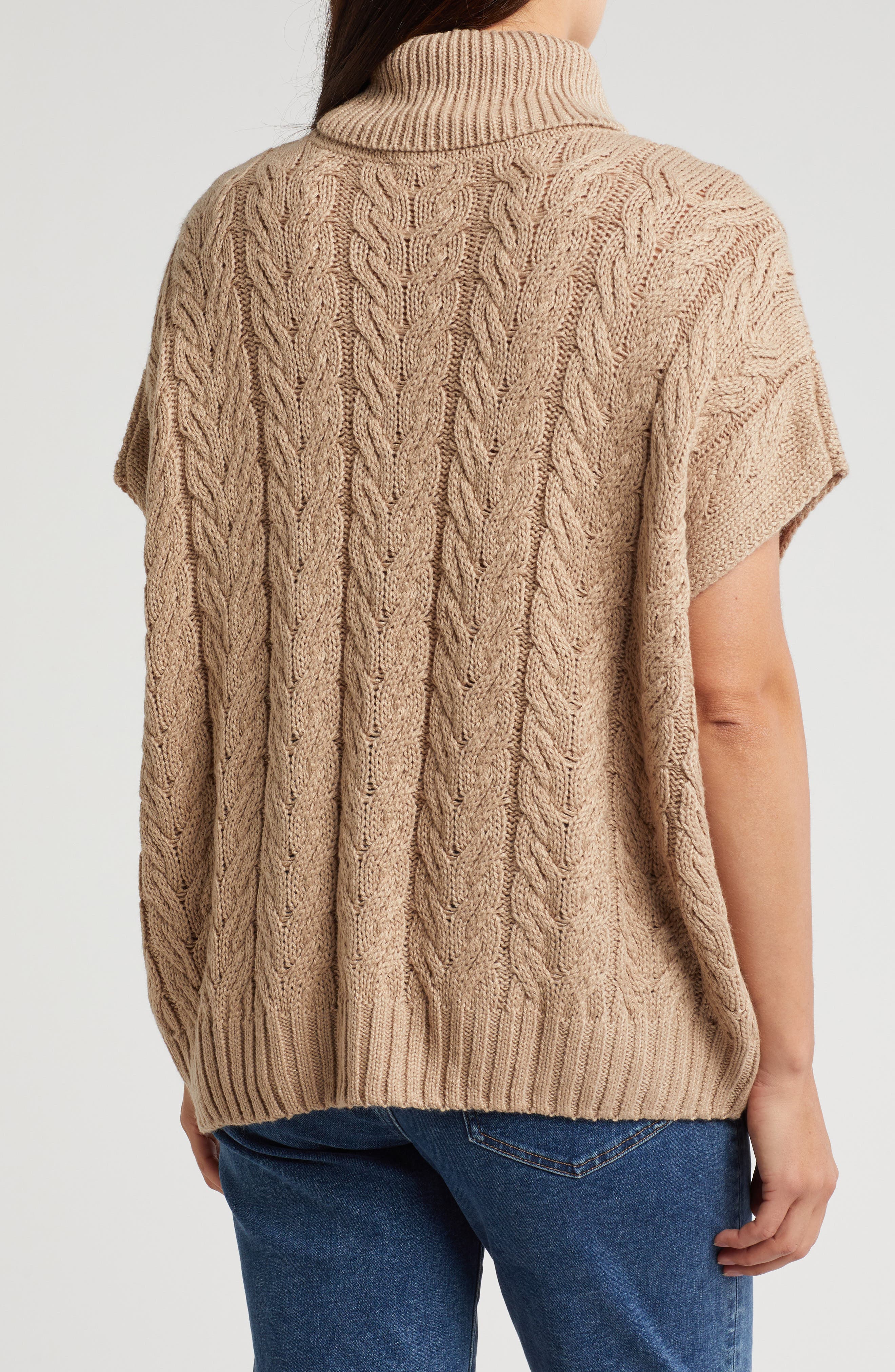 Splendid Sleeveless Turtleneck Sweater | Nordstromrack