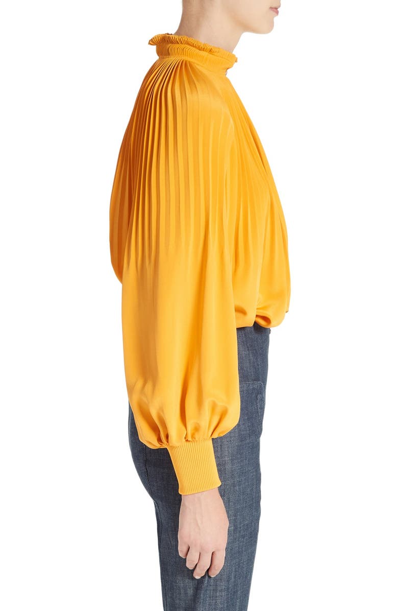 Tibi Edwardian Crêpe de Chine Tunic Top | Nordstrom