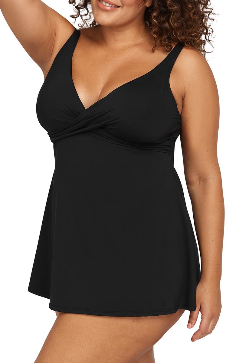 Artesands Delacroix Cross Front Swim Dress | Nordstrom