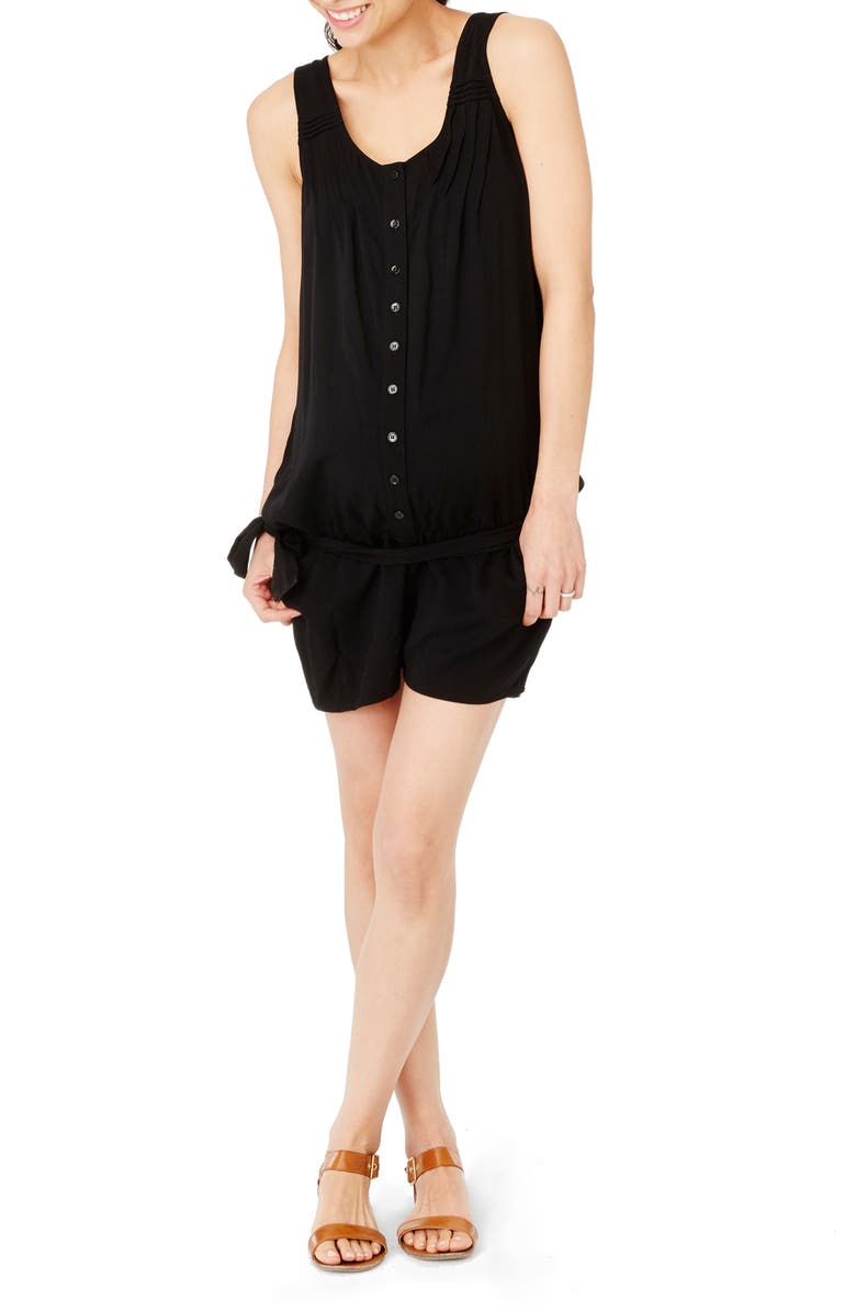Rosie Pope Elizabeth Maternity Romper | Nordstrom