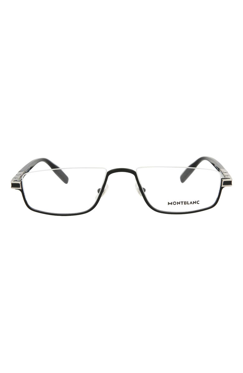 Montblanc 55mm Bottom Half-Rim Optical Glasses | Nordstromrack