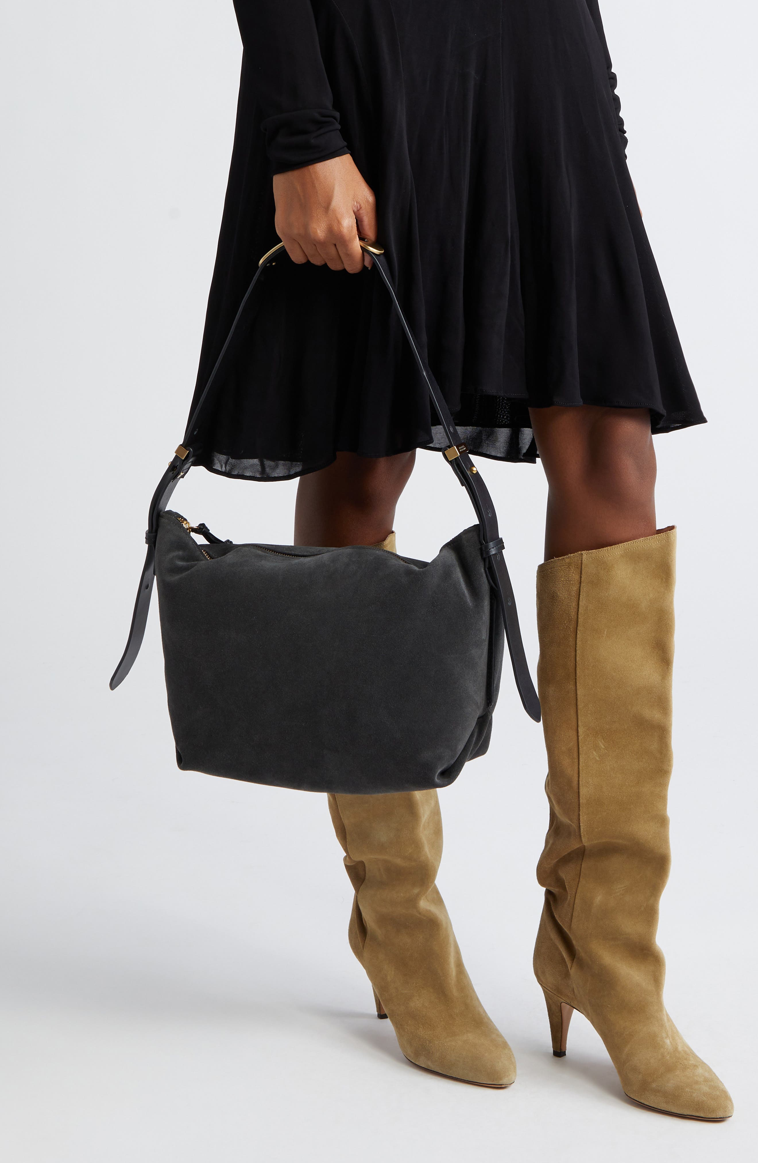 Isabel Marant Leyden Suede Hobo Bag | Nordstromrack