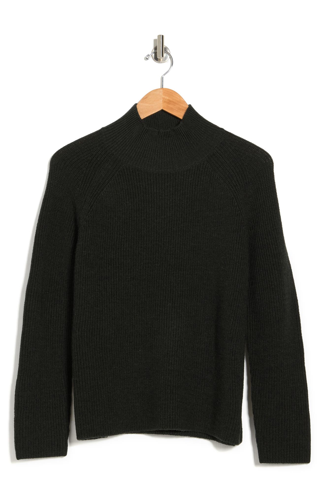 Turtleneck Raglan Sleeve Wool Top (Women) | Nordstromrack