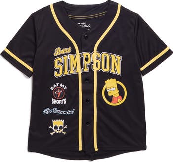 Freeze Bart Simpson Varsity Jersey | Nordstromrack