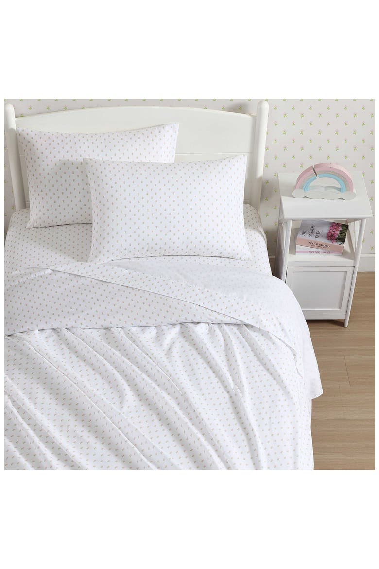 Violet Print Microfiber Sheet Set | Nordstromrack