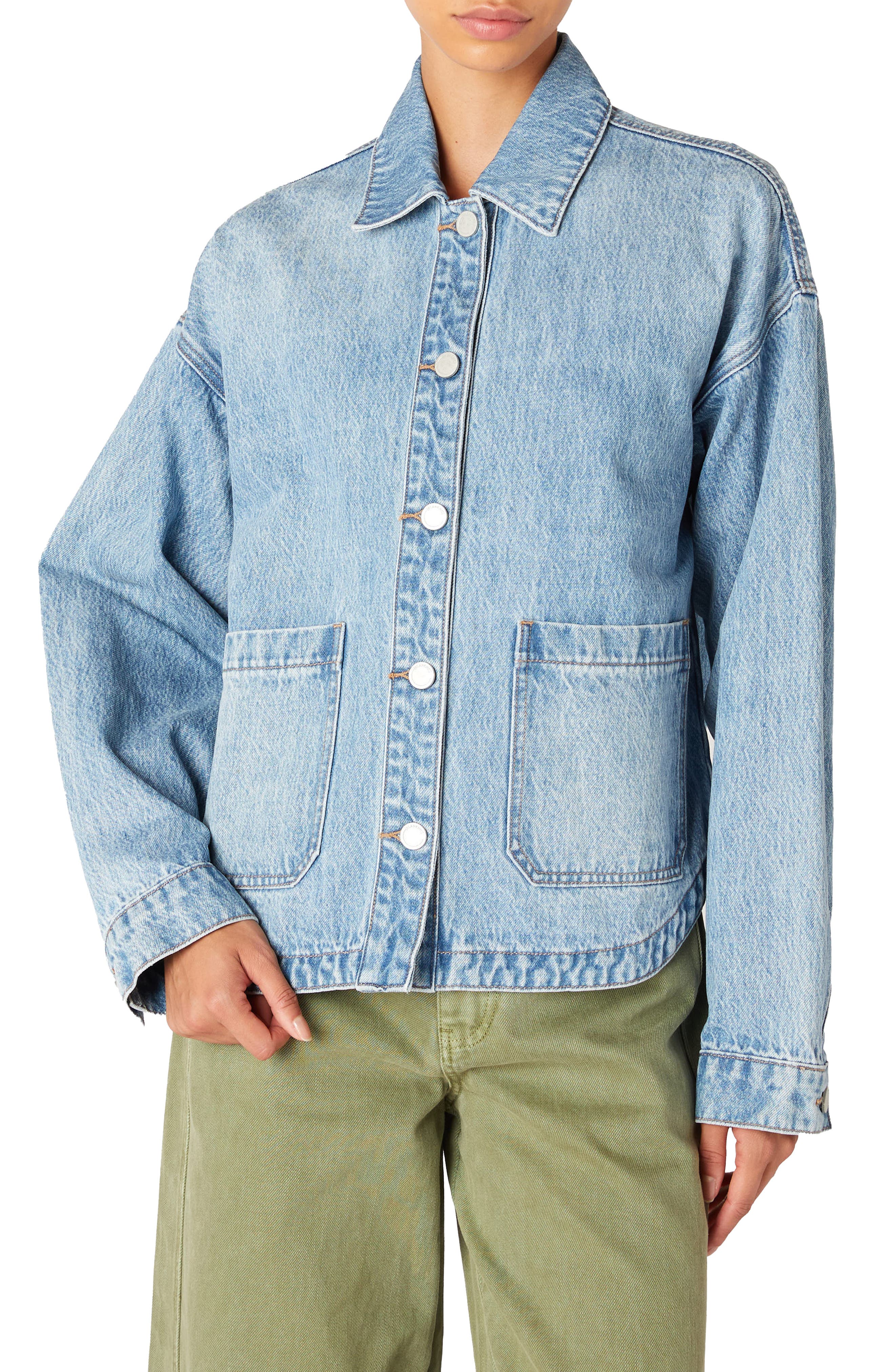 BLANKNYC Denim Shacket | Nordstrom