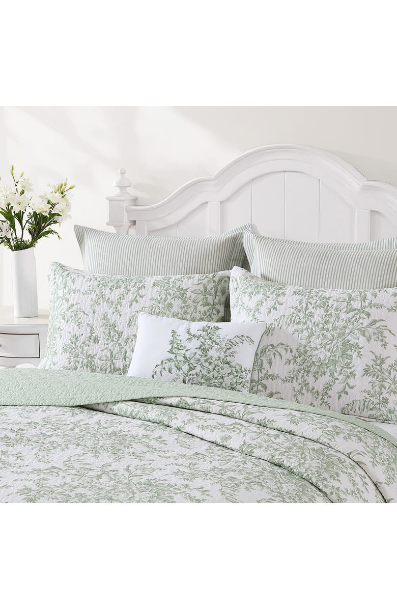 Laura Ashley Bedford Green Throw Pillow | Nordstromrack