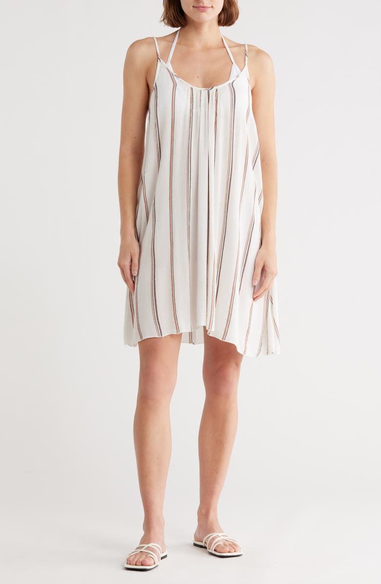 Elan Stripe Cover-Up Dress | Nordstromrack