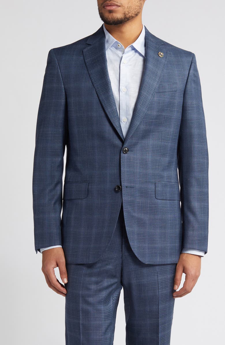 Ted Baker London Jay Slim Fit Plaid Wool Suit | Nordstromrack