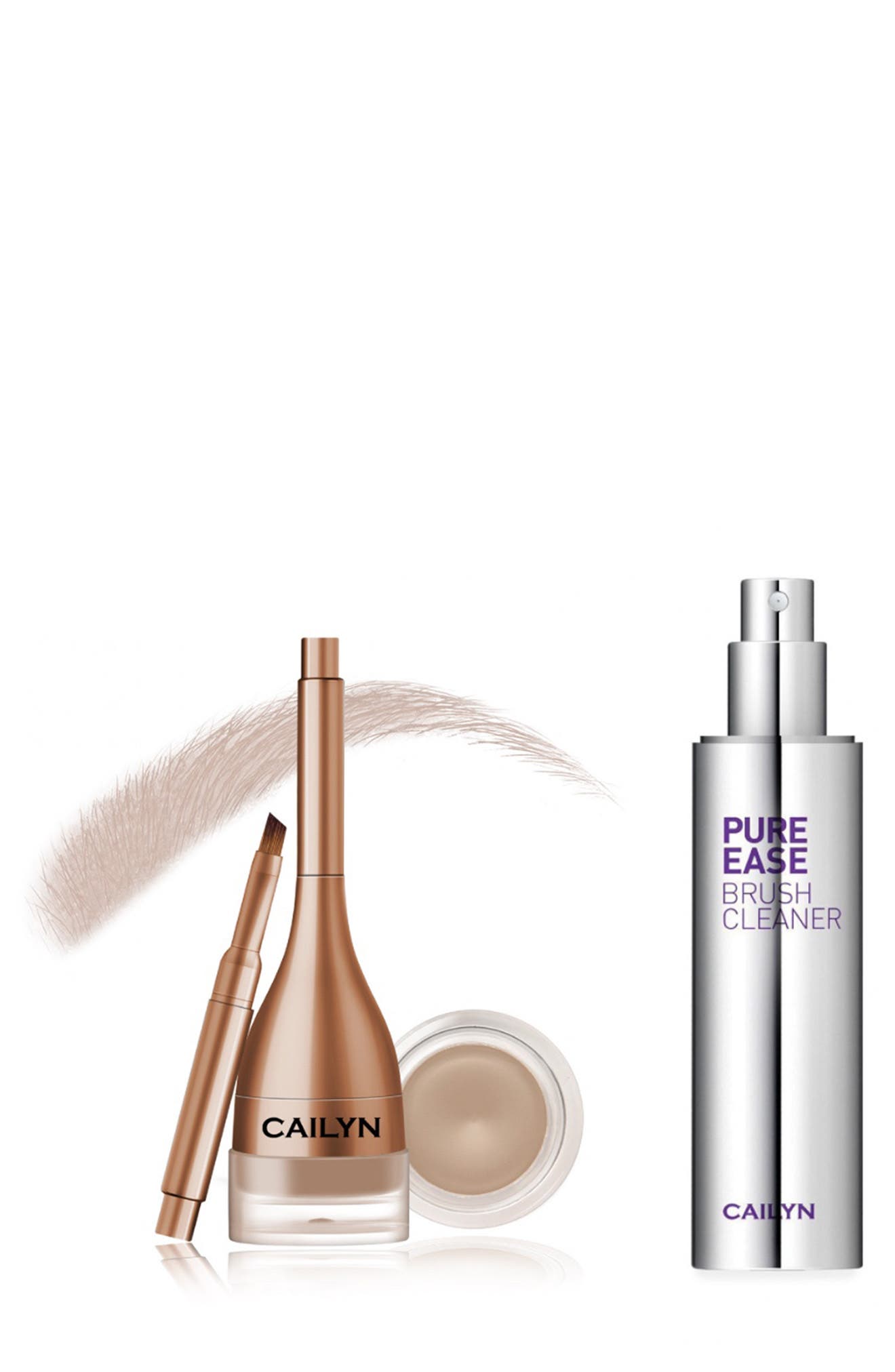 CAILYN Gelux Waterproof Brow Pomade w/ Built-in Liner Brush - Shade 01 ...