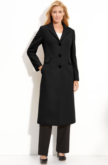 George Simonton Studio Single Breasted Long Coat | Nordstrom