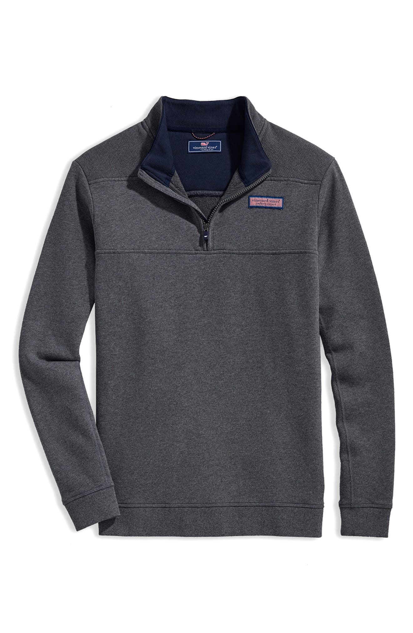 vineyard vines Men's Collegiate Quarter Zip Shep Shirt | Nordstromrack