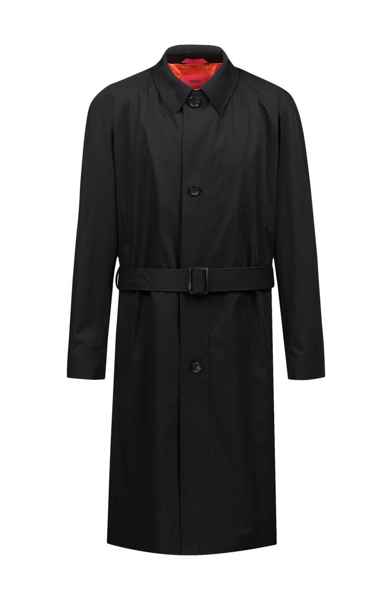BOSS Marco Woven Trench Coat | Nordstromrack