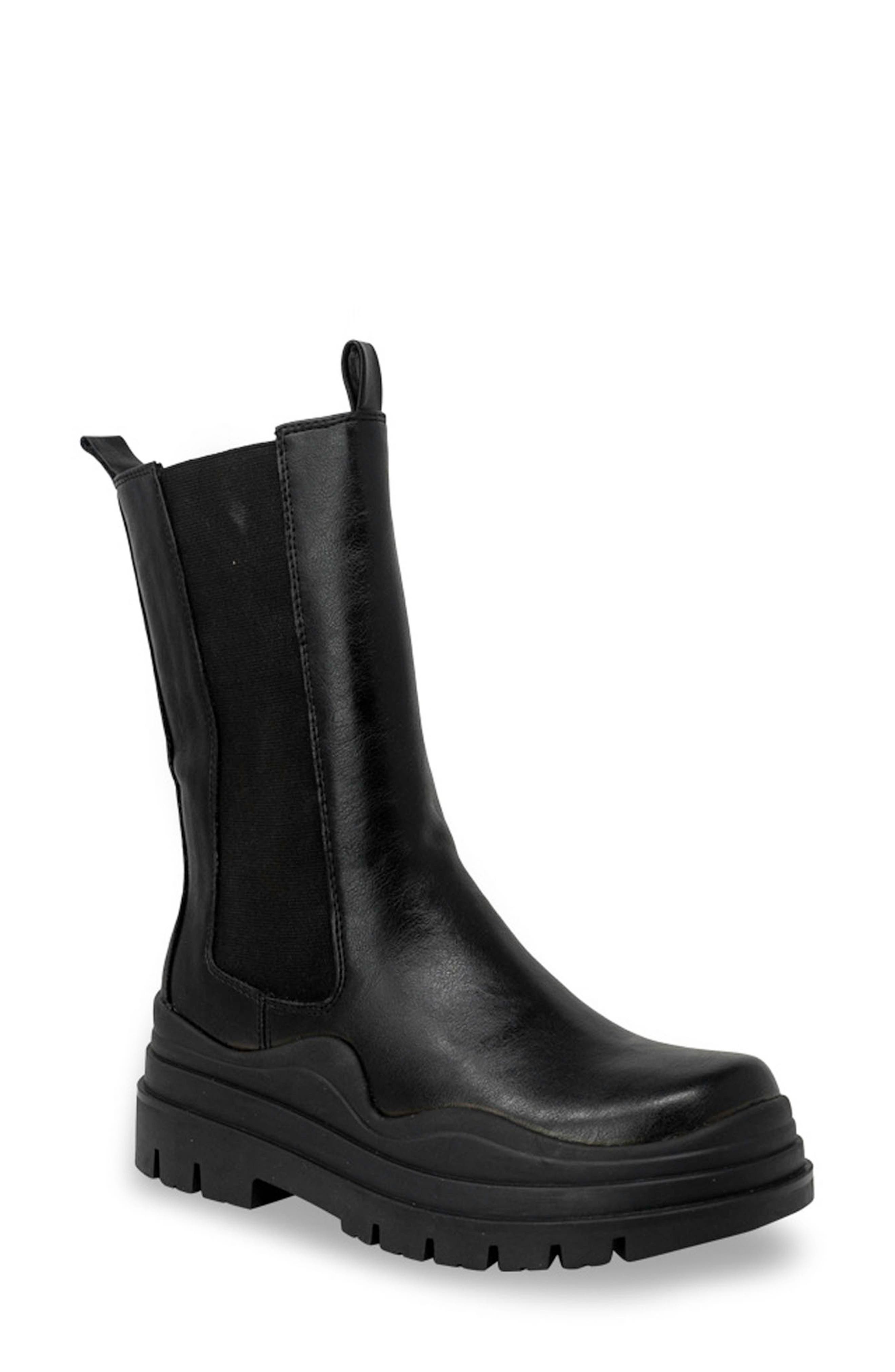 CHASE AND CHLOE Lug Sole Chelsea Boot (Women) | Nordstromrack