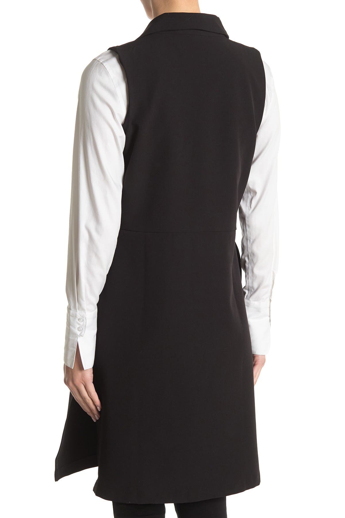 T Tahari Notch Lapel Side Slit Vest | Nordstromrack