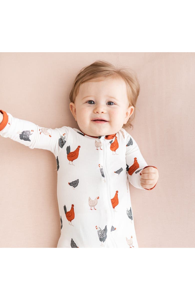 Kyte BABY Chick Zip-Up Romper | Nordstromrack