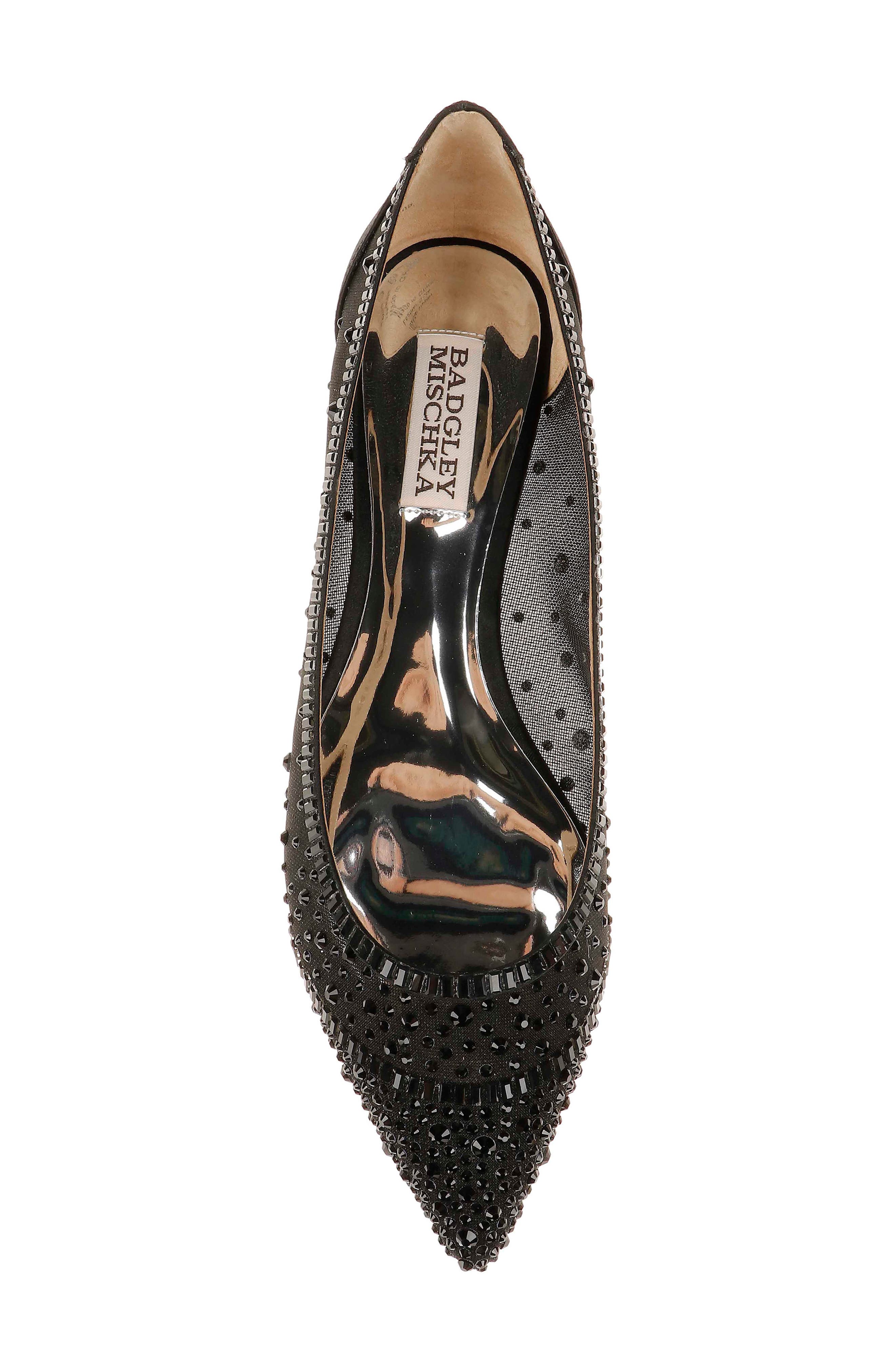 Badgley Mischka Collection Babette Pointed Toe Flat (Women) | Nordstrom