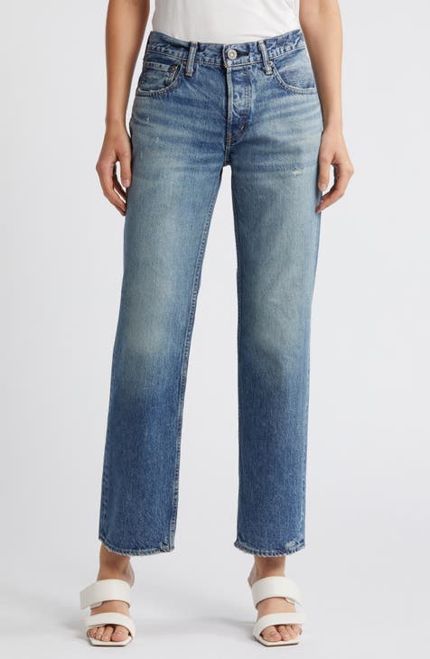 Women's Low Rise Straight-Leg Jeans | Nordstrom