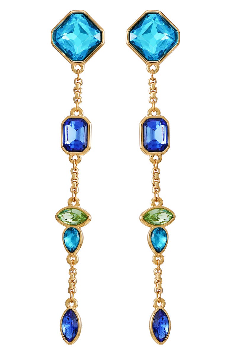 Vince Camuto Crystal Linear Drop Earrings | Nordstromrack