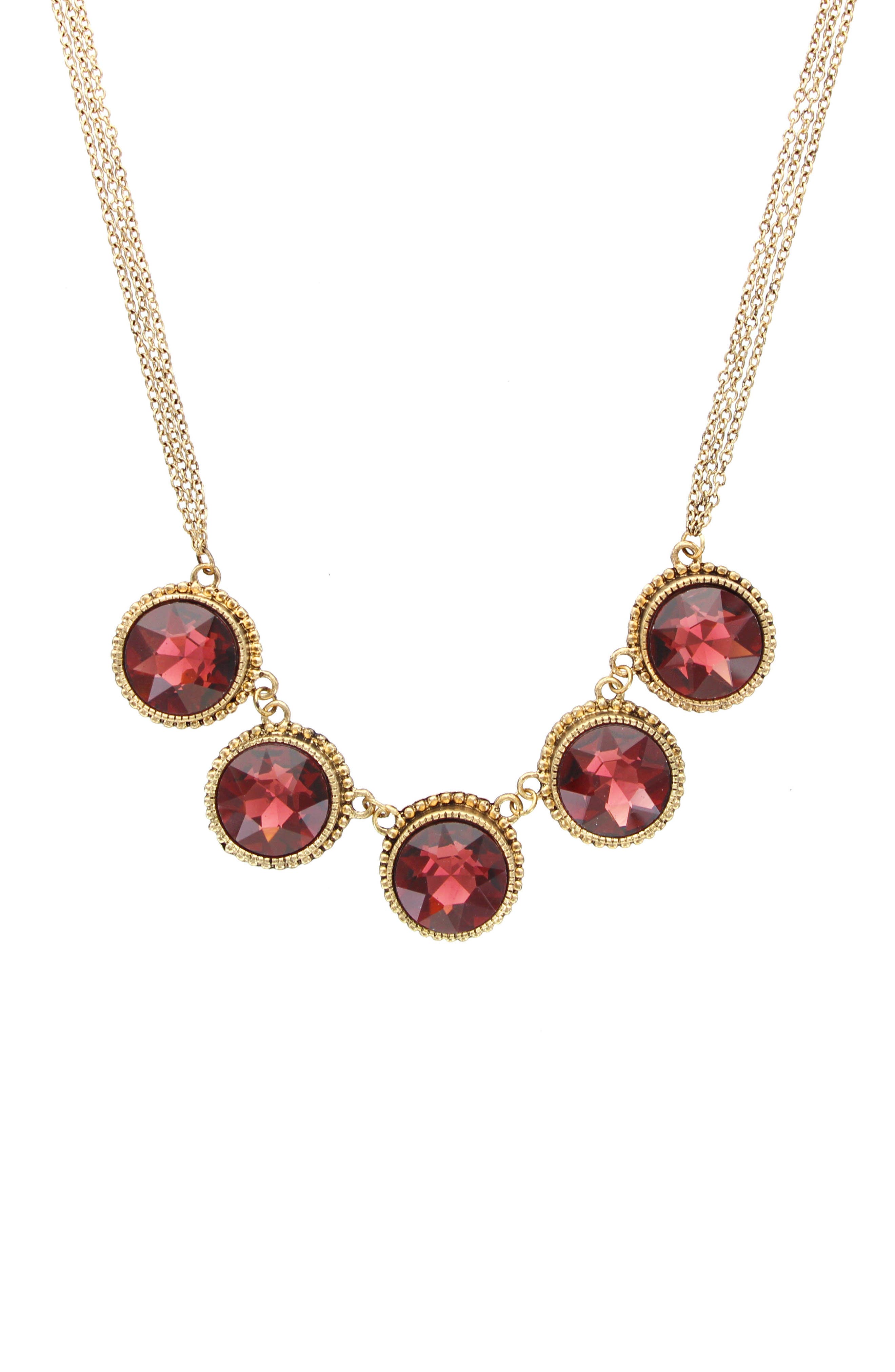 OLIVIA WELLES Madelena Stone Necklace | Nordstromrack