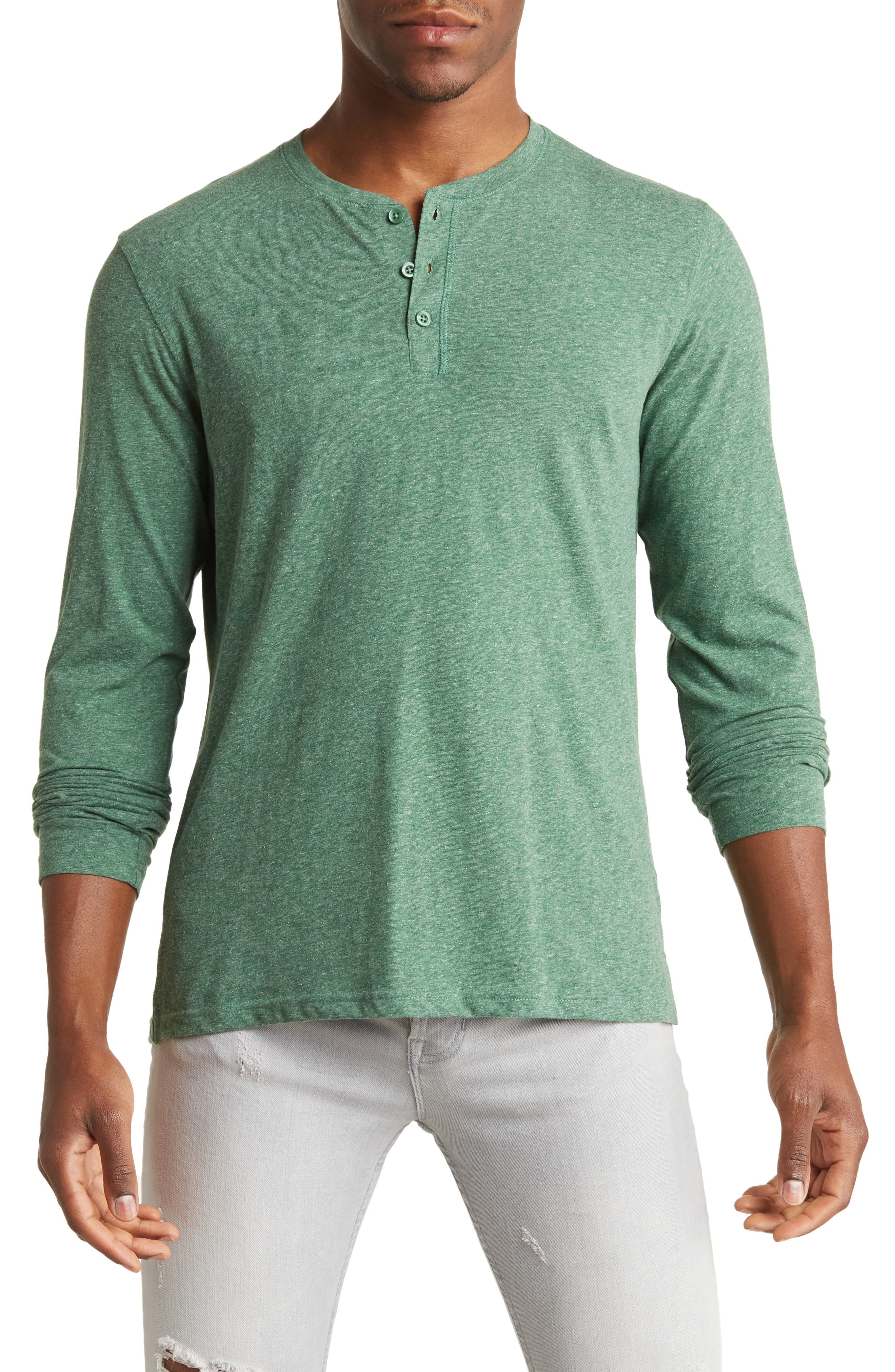 Abound Men's Cotton Blend Long Sleeve Henley | Nordstromrack